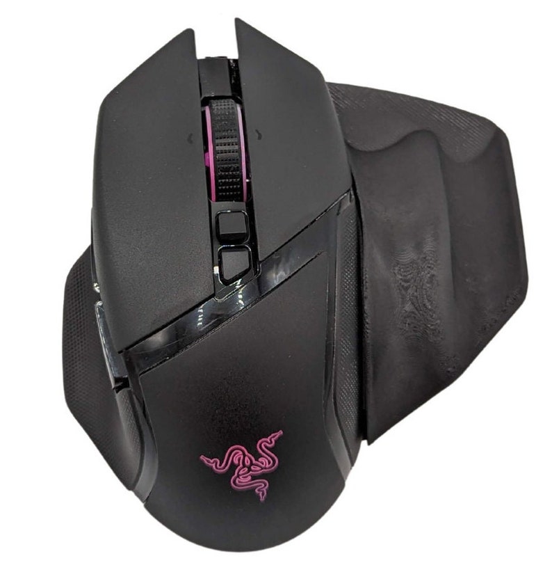 Pinky Rest Adapter, Ergonomic With PTFE Skates for Razer Basilisk V3 ...