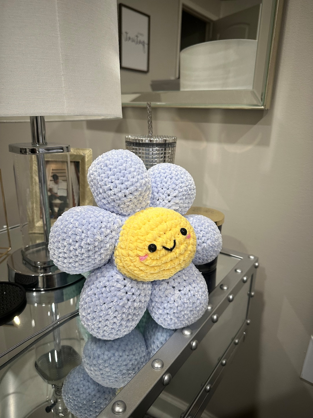 Crochet Flower Plush - Etsy