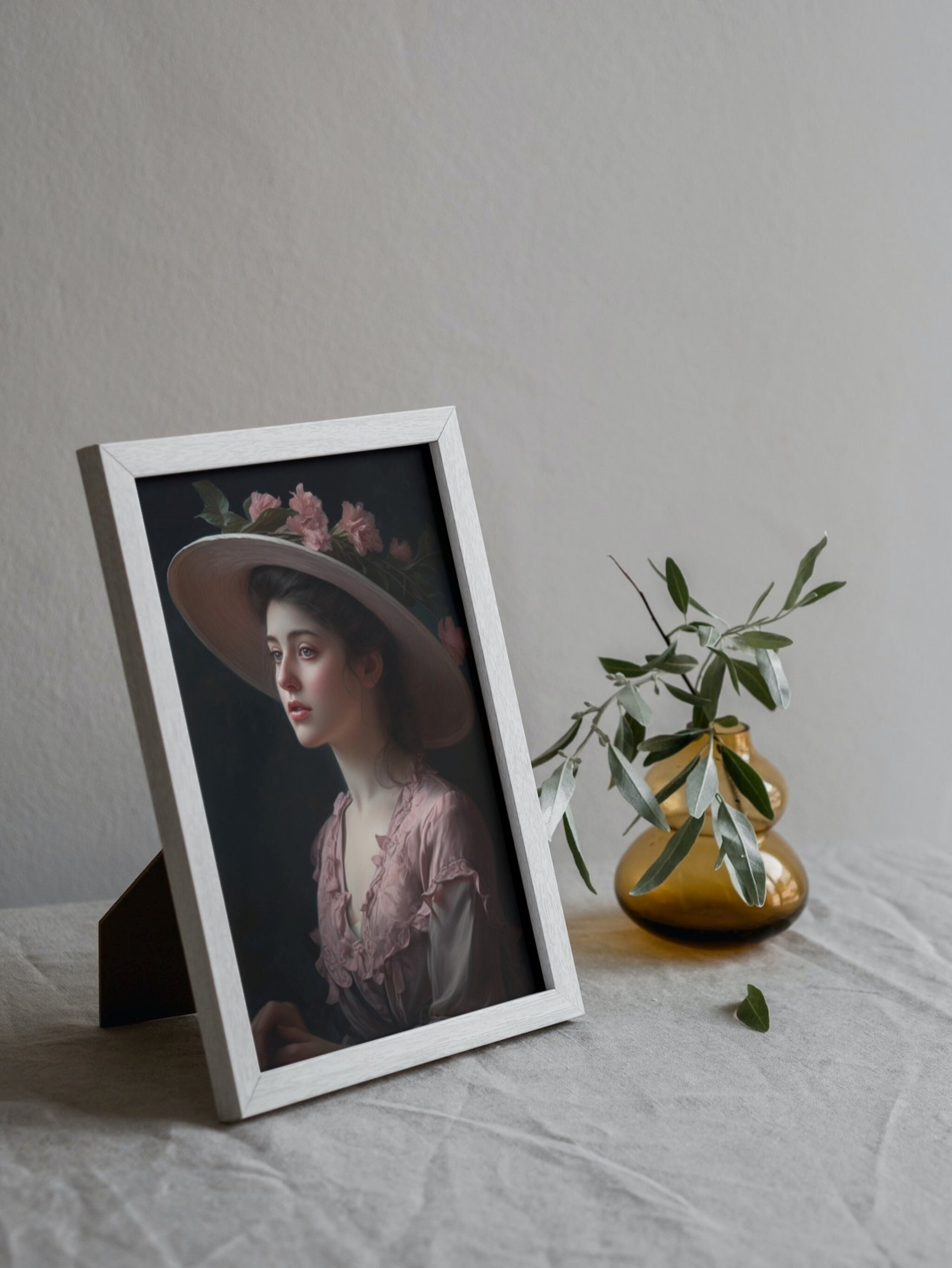 LADY IN PINK 2, Victorian, Pink and Rose-colored Attire, Elegant ...