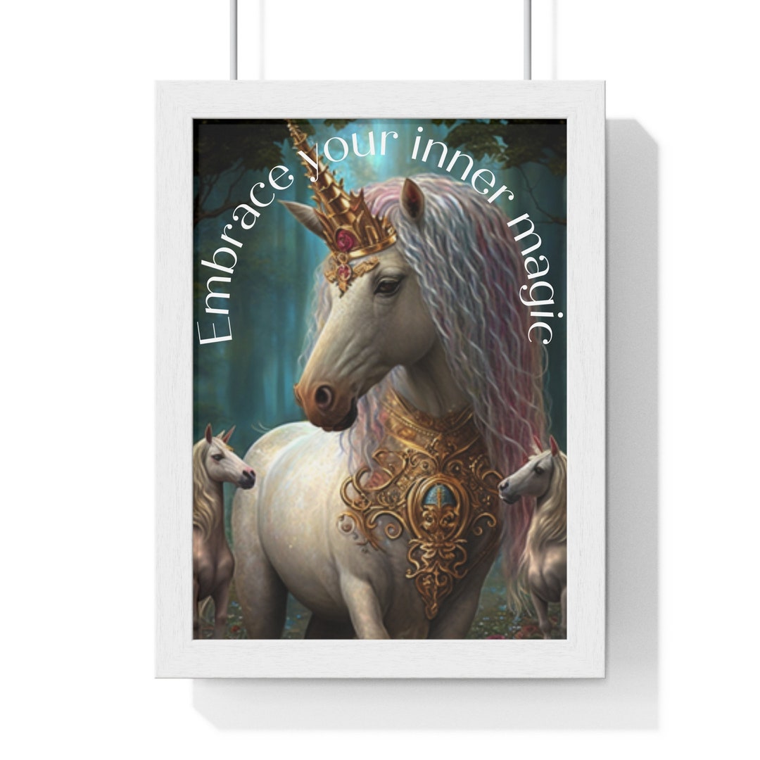 Unicorn Digital Paintings Mythical Art Work Whimsical Enchantment ...