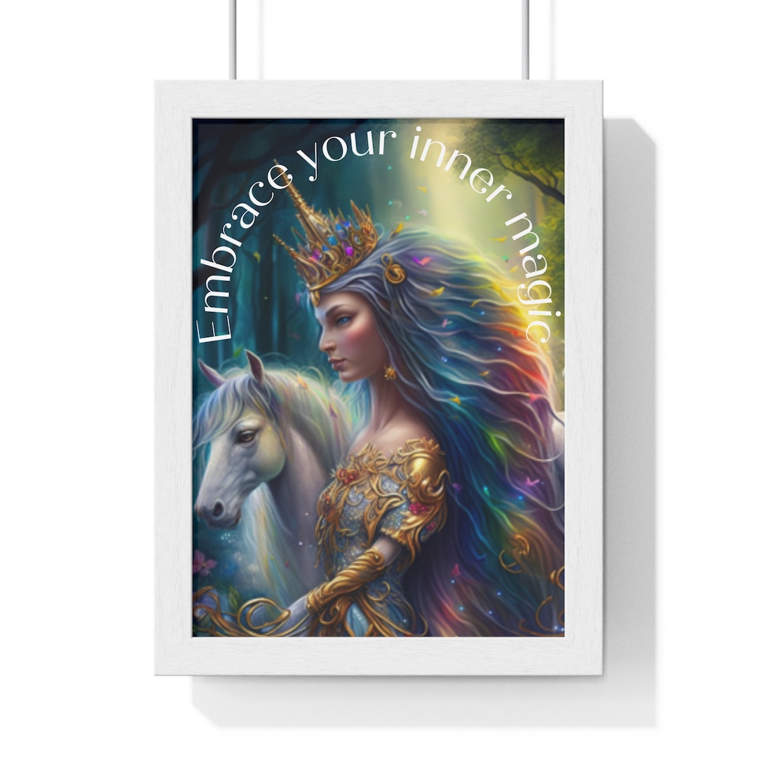 Unicorn Digital Paintings Mythical Art Work Whimsical Enchantment ...