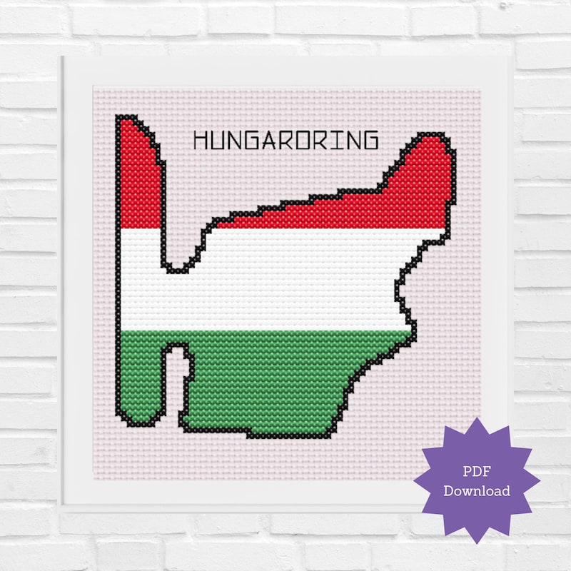 F1 Circuit Hungaroring - Etsy
