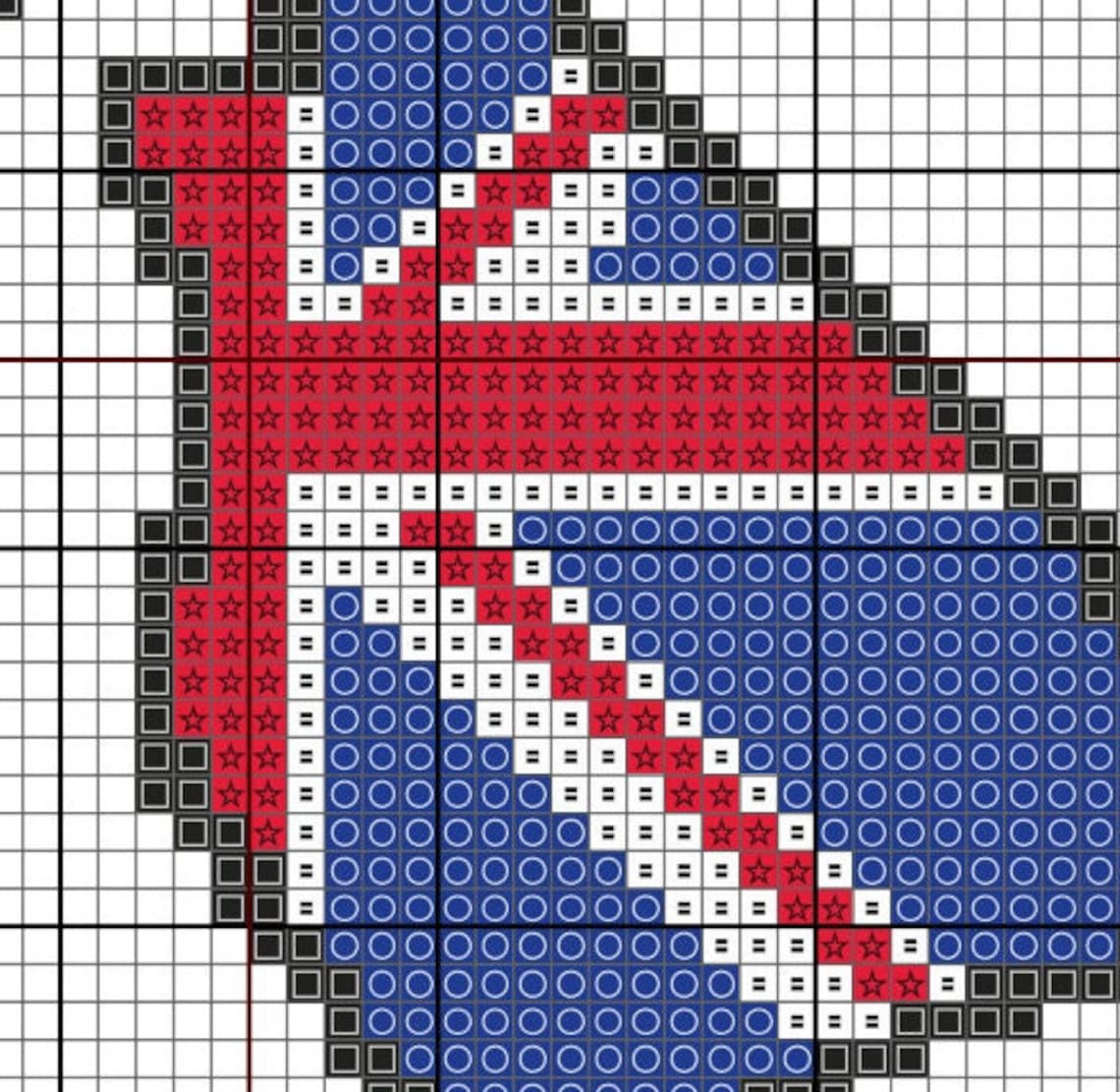 Formula 1 Silverstone Track Cross Stitch Pattern, F1 British Grand Prix ...
