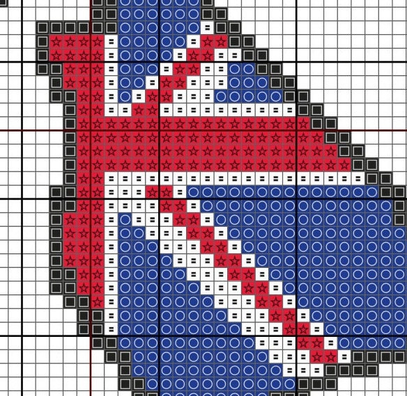 Formula 1 Silverstone Track Cross Stitch Pattern, F1 British Grand Prix ...