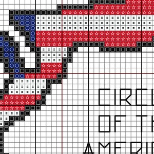 Formula 1 United States Grand Prix Cross Stitch Pattern, F1 COTA ...