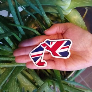 F1 Silverstone Sticker, Formula 1 Circuit Vinyl Sticker, British Grand ...