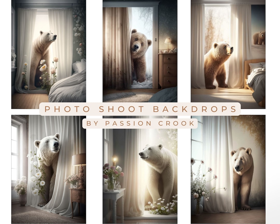Neutral Bear Back Drops Digital Download Photo Texture Overlay Beige ...