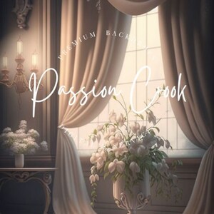 Beige Floral Back Drops Digital Download Photo Texture Overlay White ...