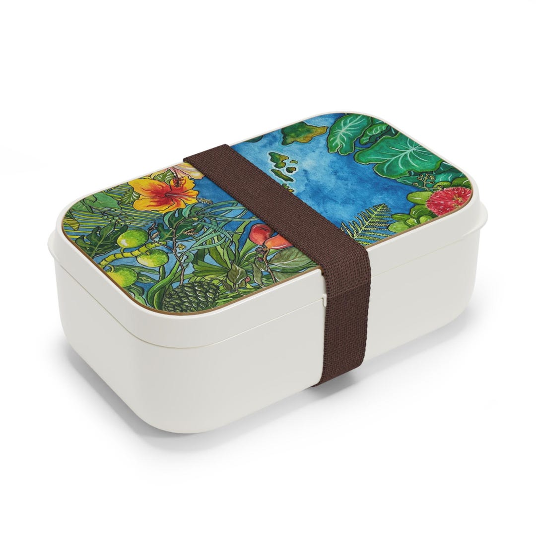 Hawaiian Bento Lunch Box Gift for Hawaii Lover Hawaii Gifts Zero Waste ...
