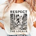 The Original Respect the Locals Bigfoot Wall Art Framed Sasquatch ...