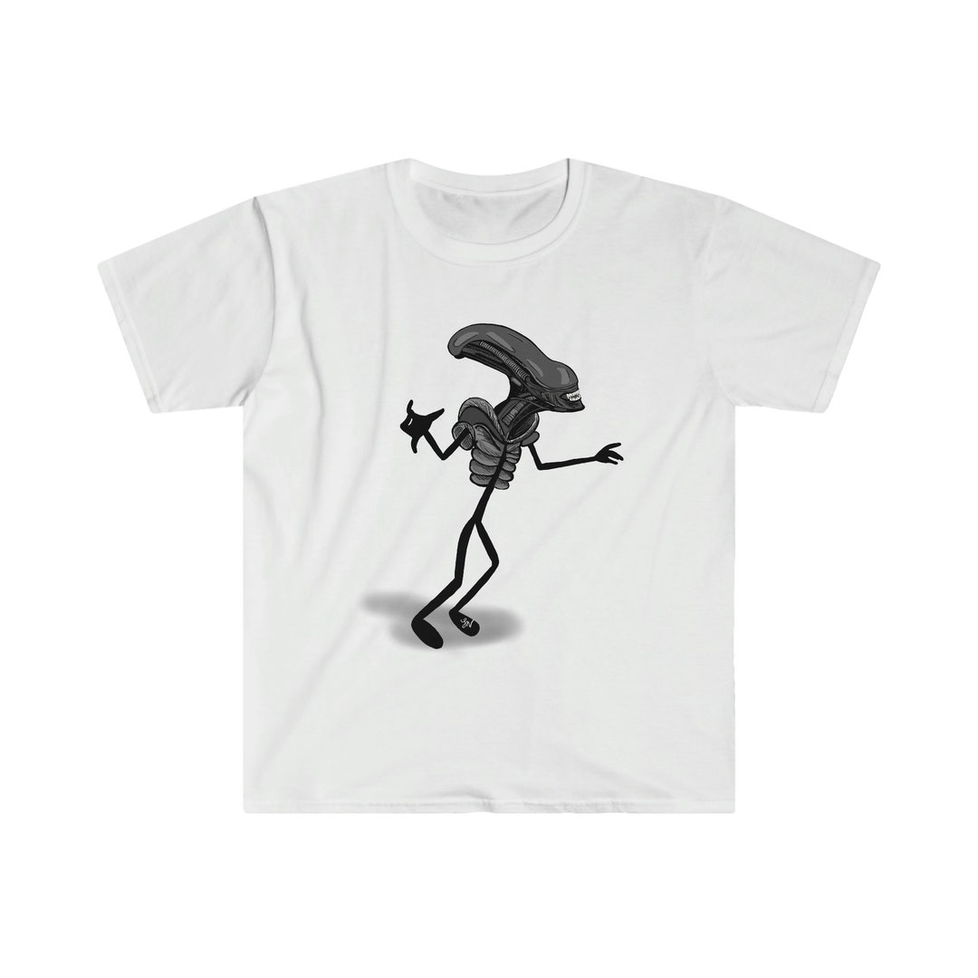 Horror Stickmen Alien Xenomorph. Horror Movie Characters - Etsy