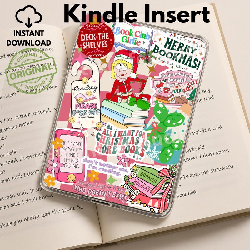 Kindle Insert Book Club - Etsy