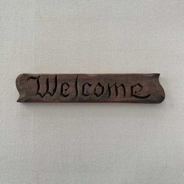 Wood Welcome Sign - Etsy