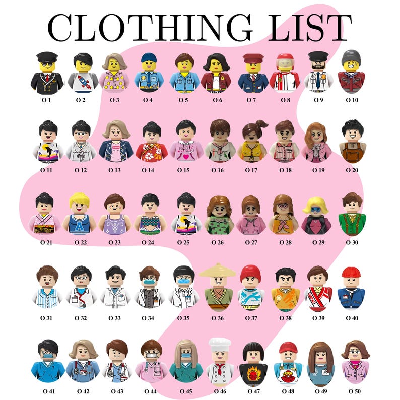 Custom LEGO Minifigures I Personalized Gifts for Her, Him, Dad, Mom ...