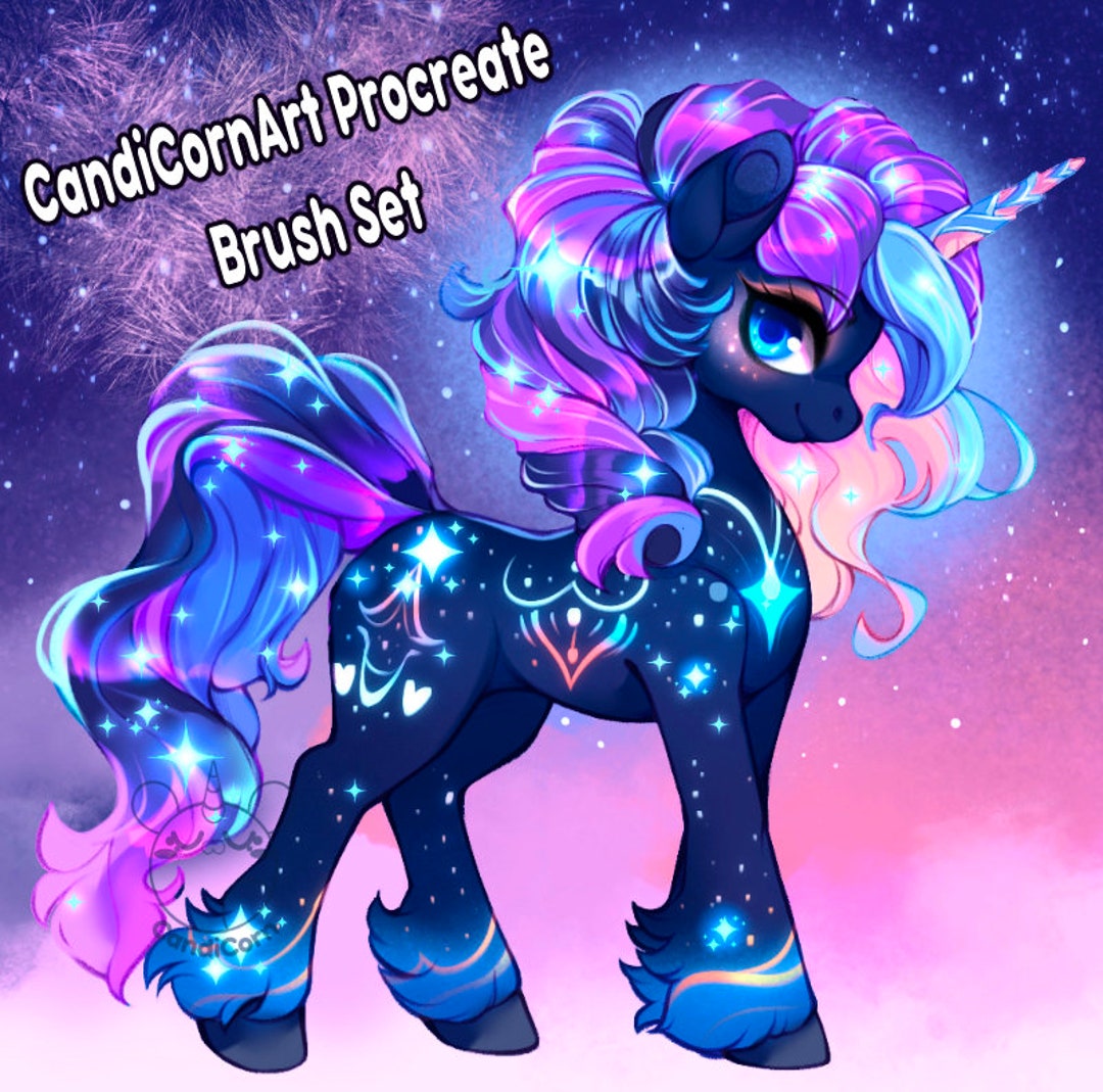 Candicorn Procreate Brush Set - Etsy