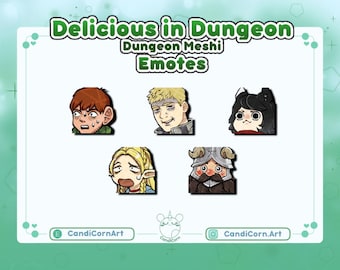 Bleh Shenshi ANIMATED EMOTE Dungeon Meshi Delicious in Dungeon Emote ...