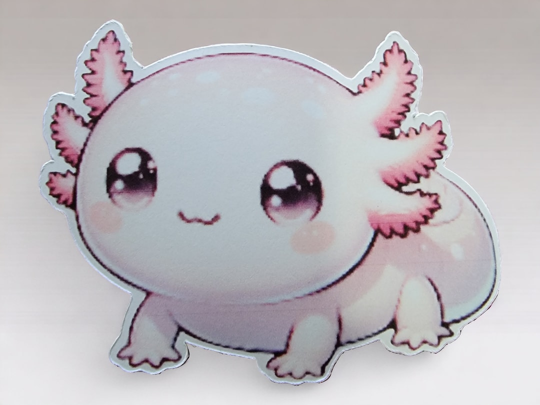 Adorable Axi the Axolotl Chibi Magnet - Etsy