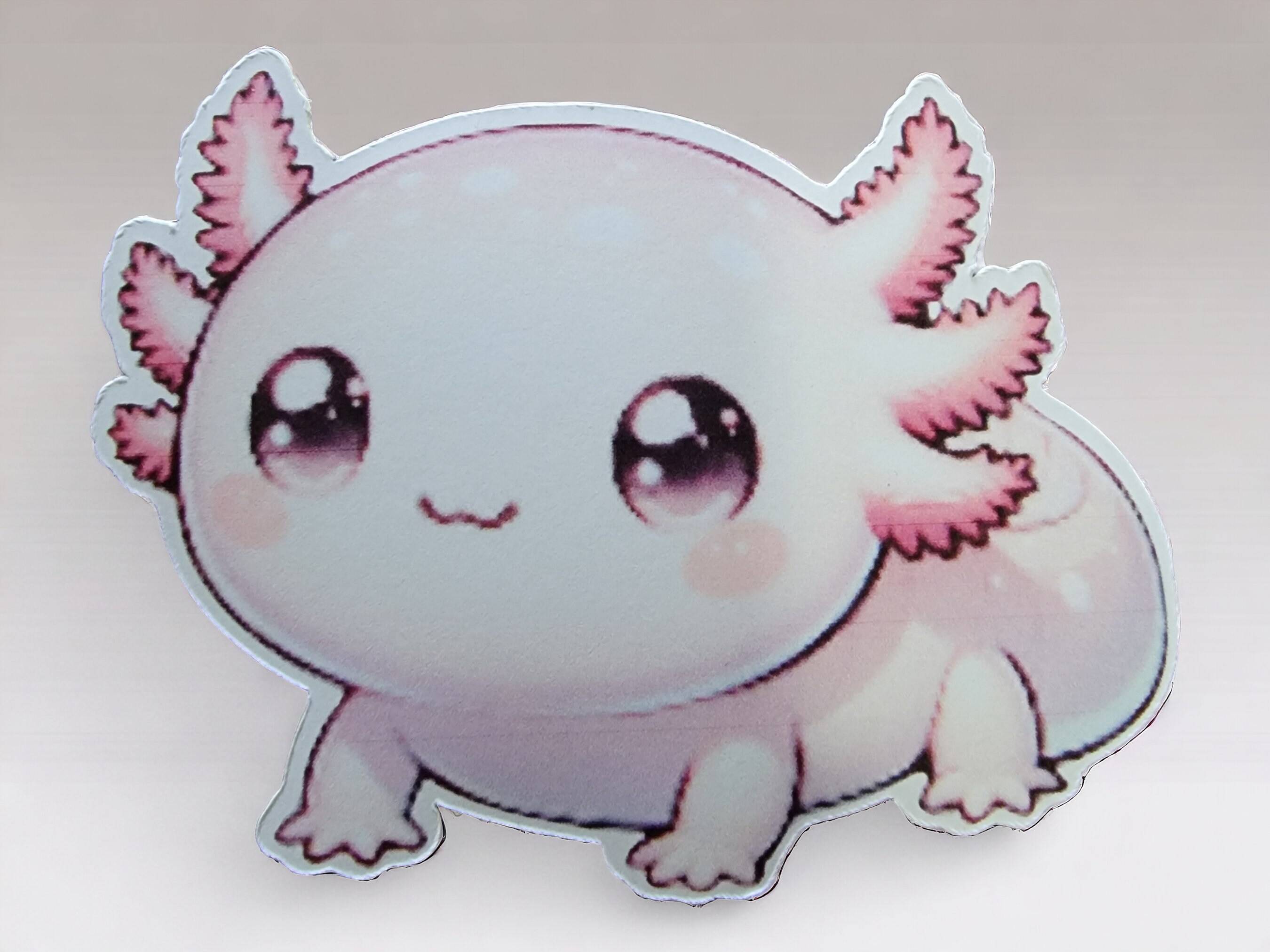 Adorable Axi the Axolotl Chibi Magnet - Etsy