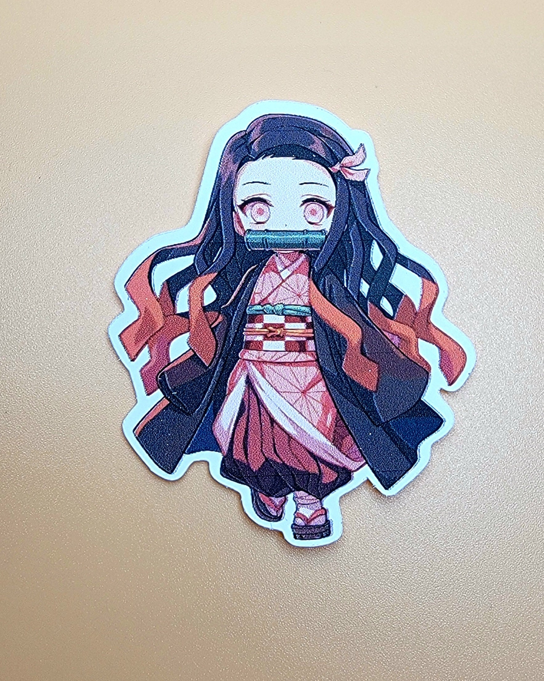 Anime Girl Sticker Pack, Cute Girl Sticker Set, Demon Slayer Sticker ...