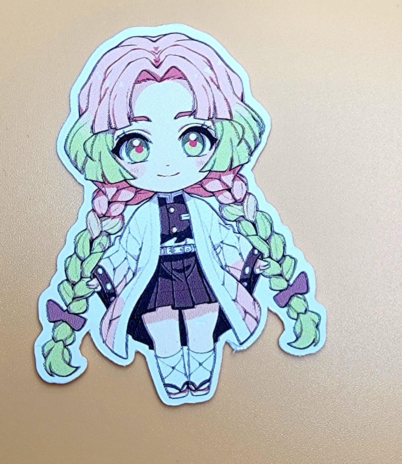 Anime Girl Sticker Pack, Cute Girl Sticker Set, Demon Slayer Sticker ...