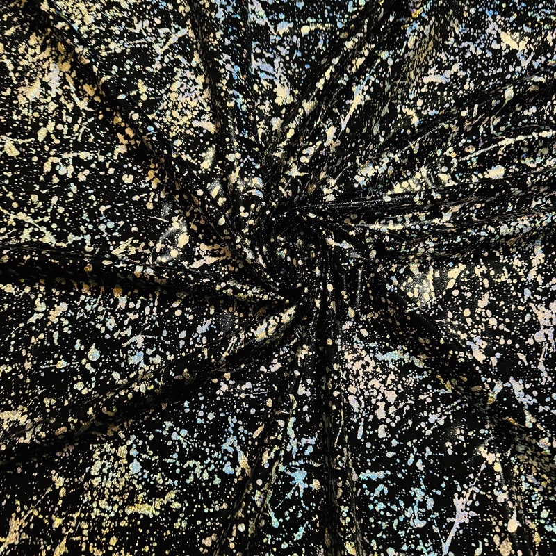 Paint Splatter Fabric - Etsy