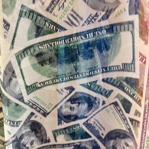 Money 100dollar Bill Design Green Color Print on Great Quality of Nylon ...