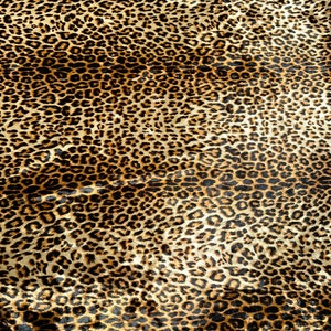 Luxury Wild Cheetah Design Print on Great Quality of Stretch Velvet 4 ...