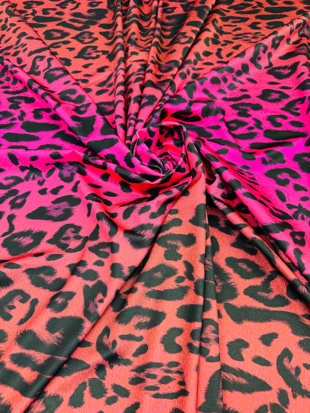 Ombré Design Exotic Leopard Design Print on Great Quality of Nylon ...