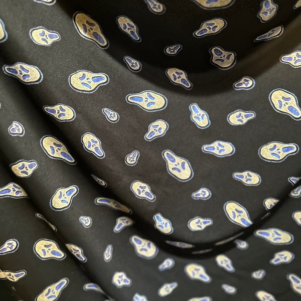 Scream Ghost Face Fabric - Etsy
