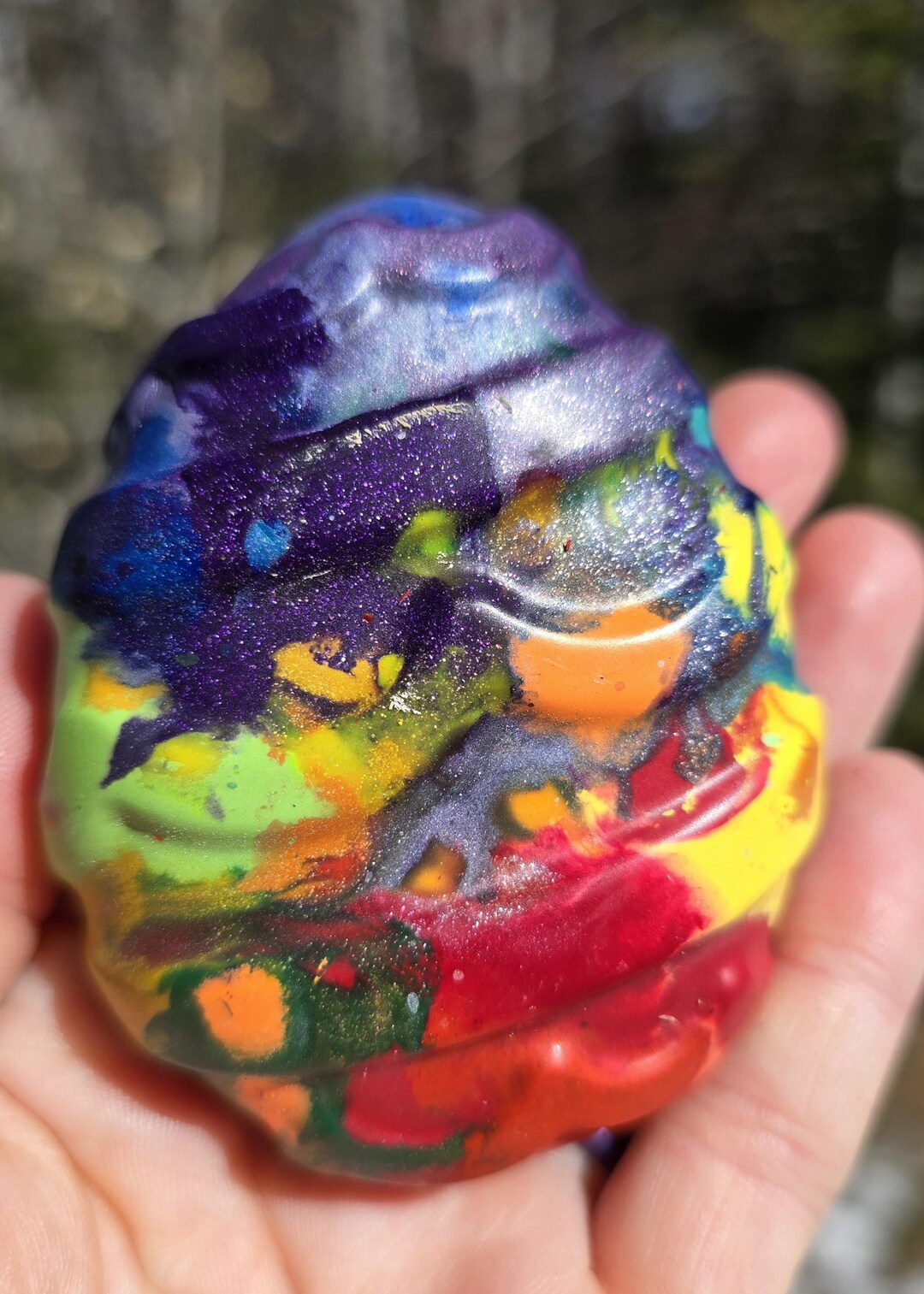 Easter Egg Crayons| Giant Crayons | Easter Basket Fillers - Etsy
