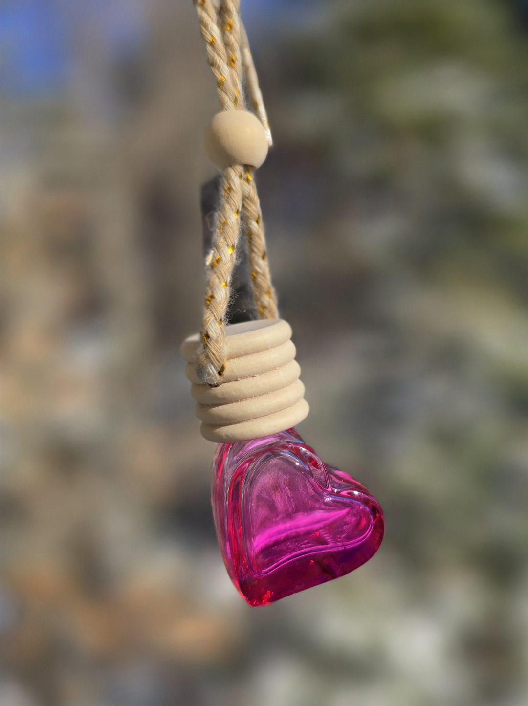 Hanging Car Diffuser- Mini Heart - Etsy