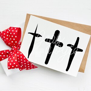 Cross SVG Bundle, Fun Printable Christian Svgs, Simple Cross Modern ...