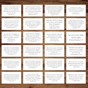 78 SIMPLE Bible Verse Printable Cards, Encouraging Quotes, NIV Verses ...