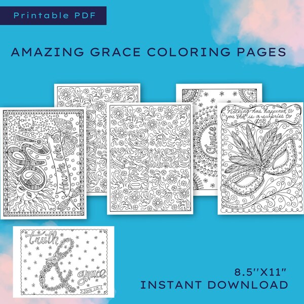 Amazing Grace Print - Etsy