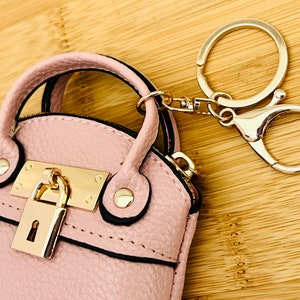 Mini Purse Key Chain Adorable Cash Purse Coin Pouch Mini Hand Bag With ...
