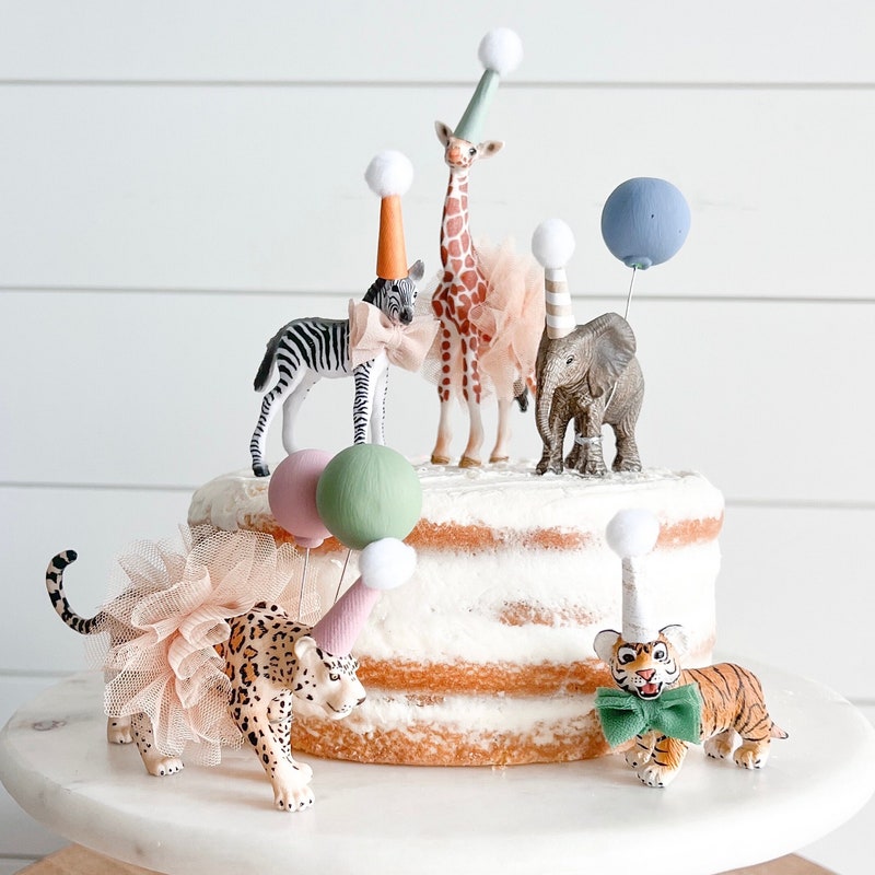 Animal Cake Topper - Etsy