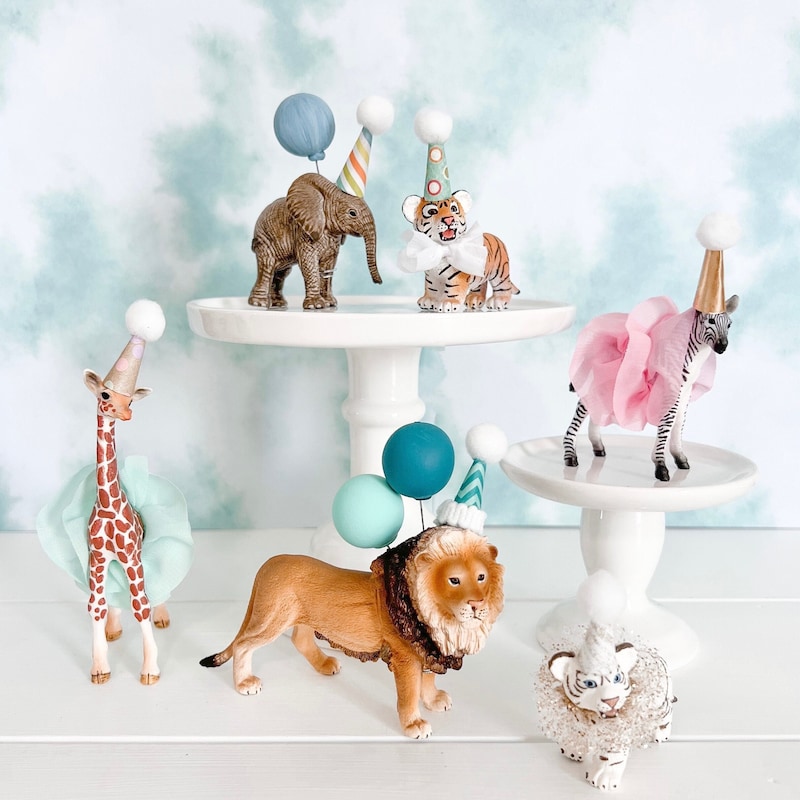 Animal Cake Topper - Etsy
