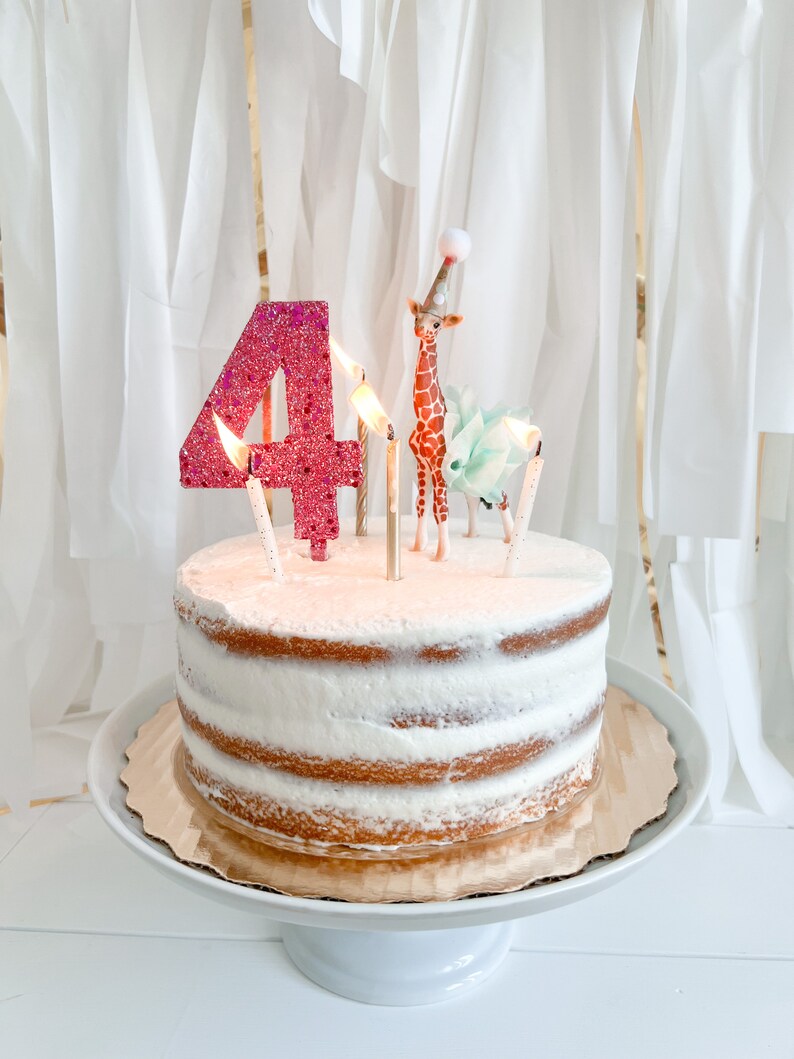 Safari Animal Cake Topper/giraffe Cake Topper/ Zebra Cake - Etsy