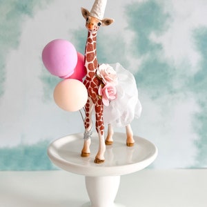 Safari Animal Cake Topper/giraffe Cake Topper/safari Party/two Wild ...