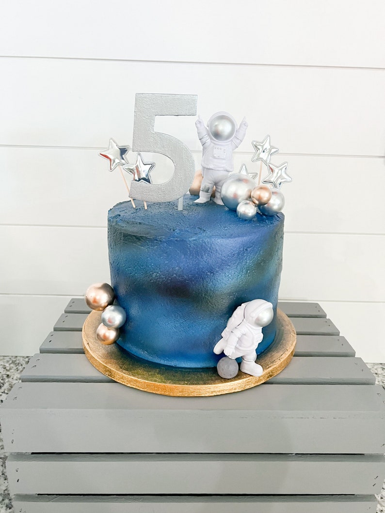Custom Color Number Cake Topper, Birthday Party Decor - Etsy