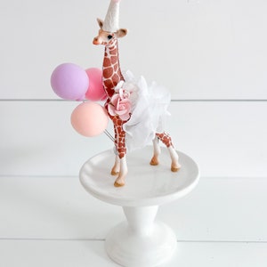Safari Animal Cake Topper/giraffe Cake Topper/ Zebra Cake Topper/safari ...