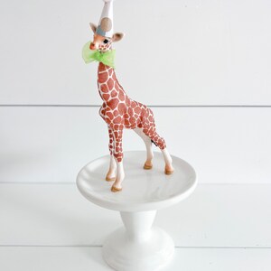 Safari Animal Cake Topper/giraffe Cake Topper/ Zebra Cake Topper/safari ...