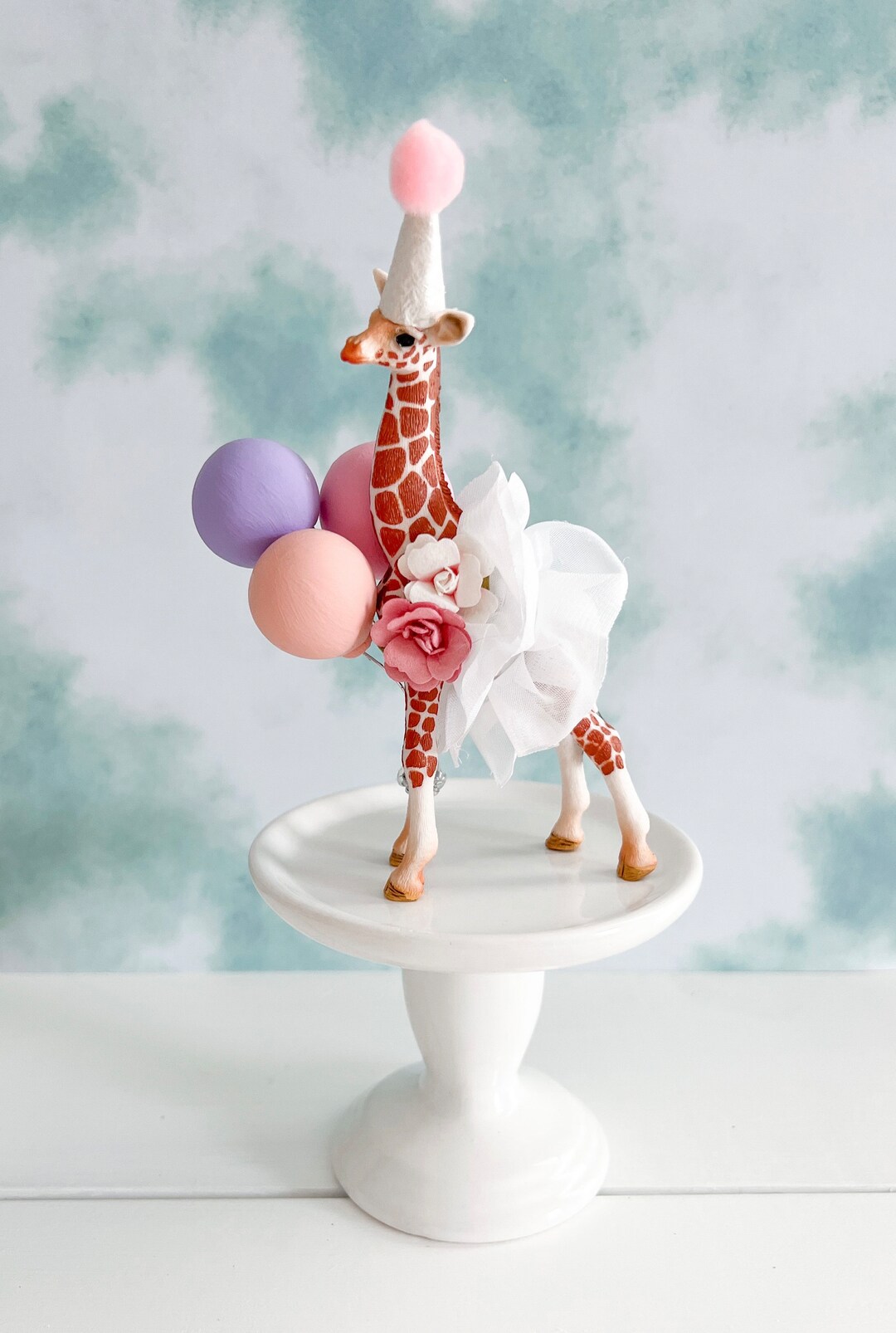 Safari Animal Cake Topper/giraffe Cake Topper/safari Party/two - Etsy