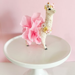 Farm Animal Cake Toppers/ Cow Topper/llama Topper/animal Topper/my ...