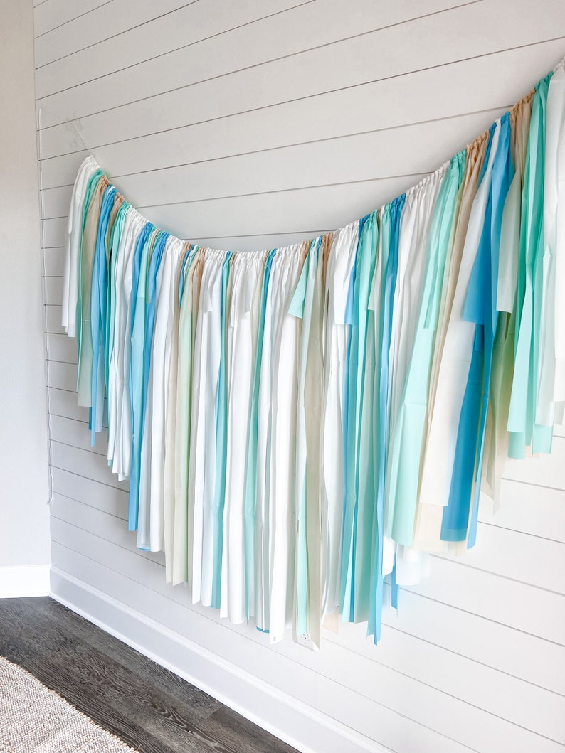 Birthday Party Backdrop/fringe Backdrop/the Big One/surf Party - Etsy