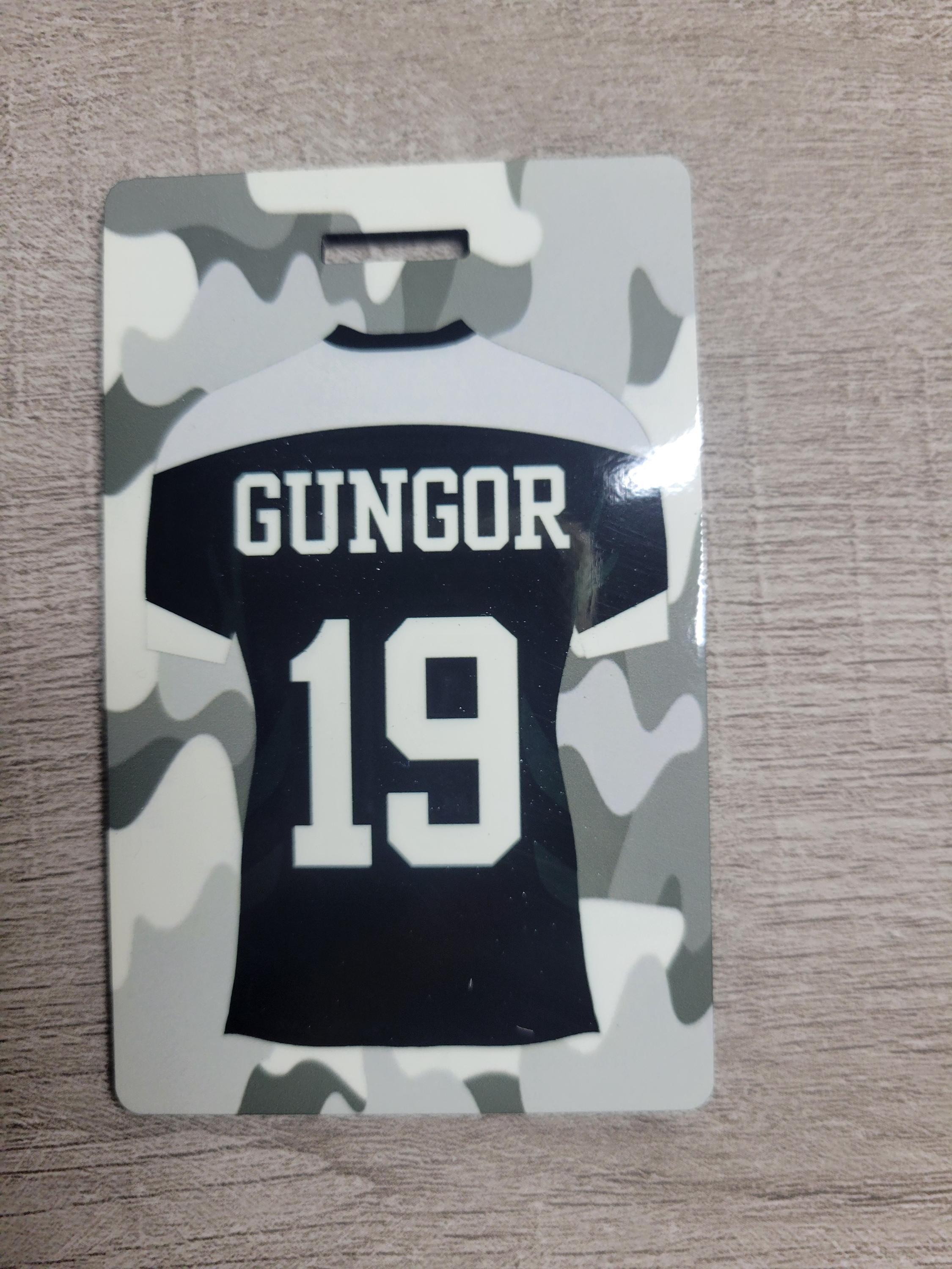 Sport Bag Tags Logo and Jersey - Etsy