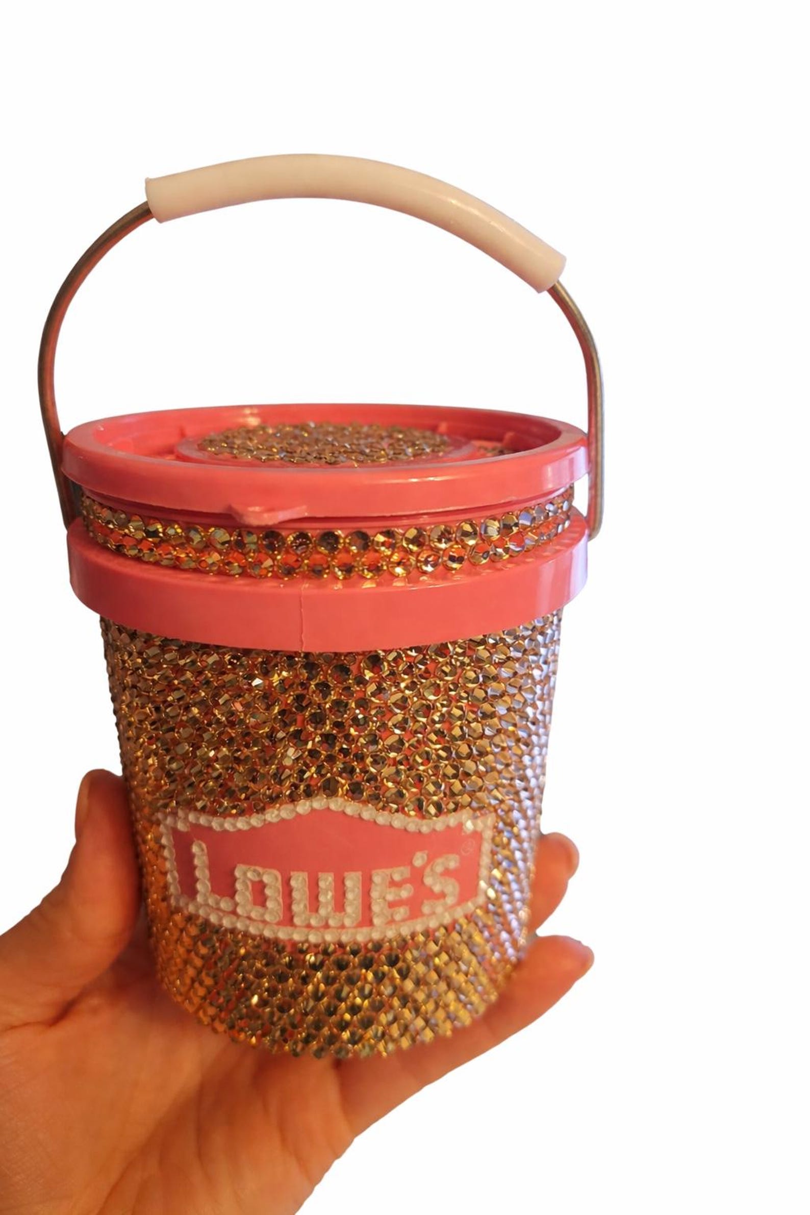 Blinged Mini Buckets Customizable - Etsy