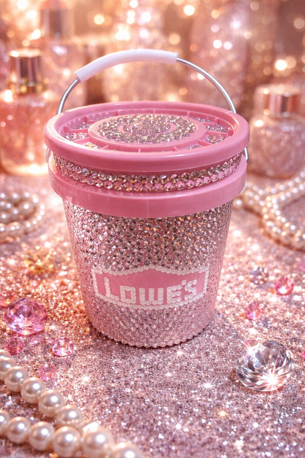 Blinged Mini Buckets Customizable - Etsy