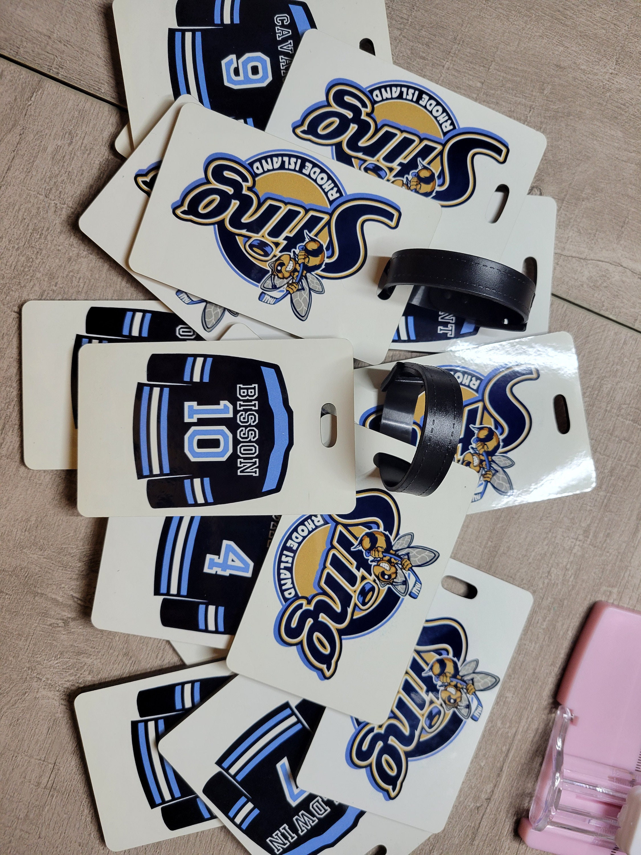 Sport Bag Tags Logo and Jersey - Etsy
