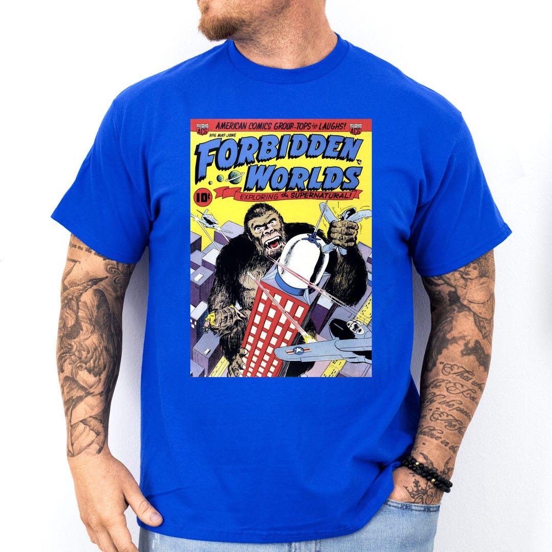 Vintage Comic Book Cover Unisex T-shirt, Graphic Design T-shirt, Retro ...
